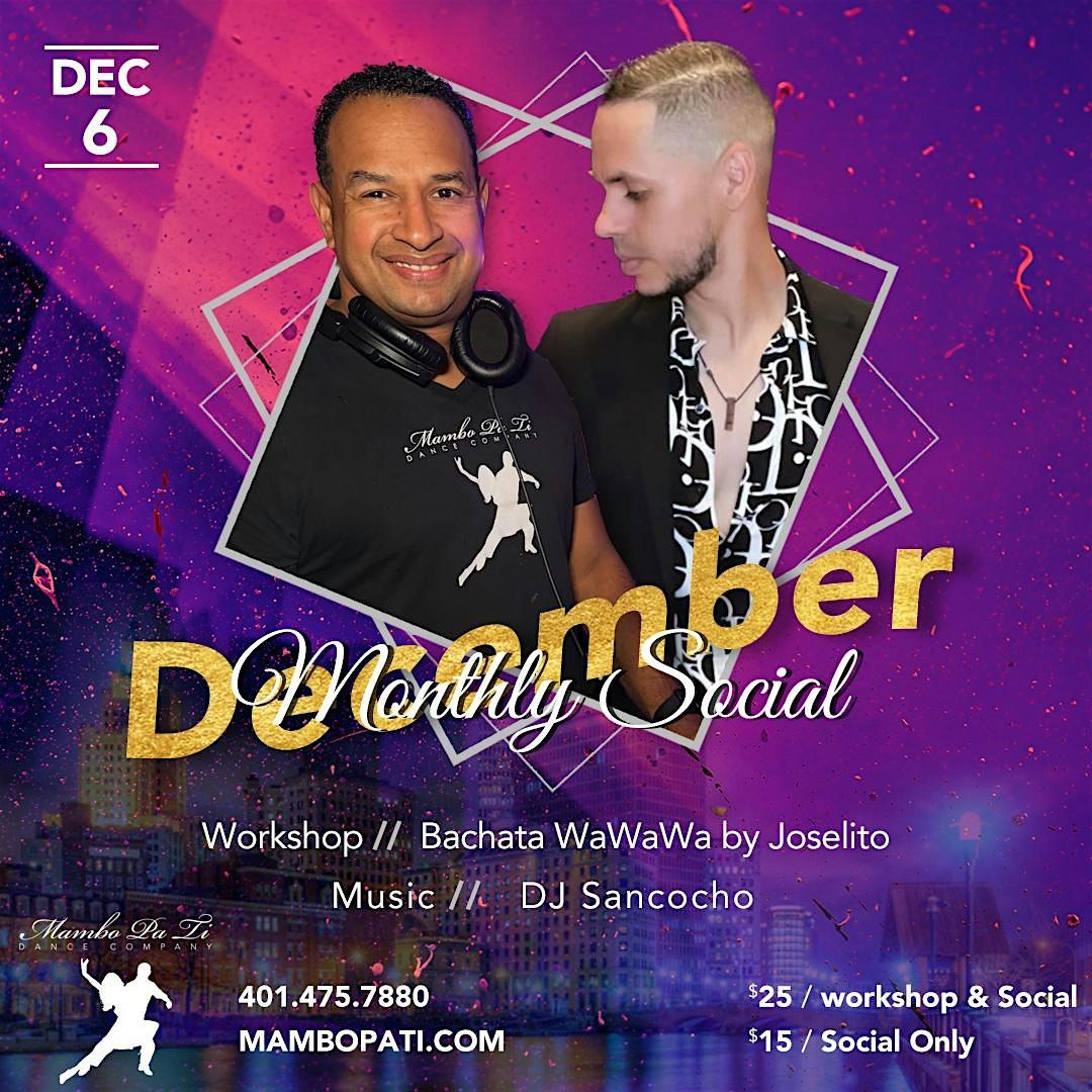 MPT Monthly Social: Dec Edition at Mambo Pa Ti Dance Company, Pawtucket ...