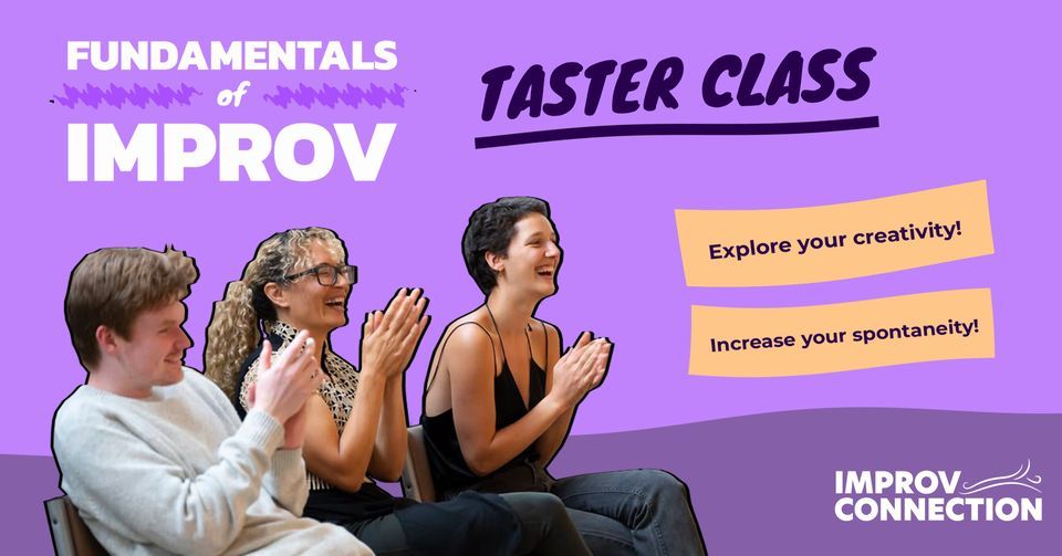 Fundamentals of Improv - Taster Class (KOHA) at Toi Poneke Arts Centre ...