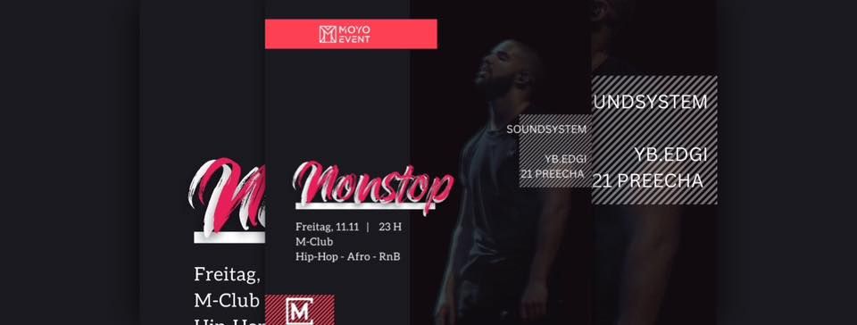?NONSTOP ? | M-Club Ulm · Studio 1 | November 11 to November 12