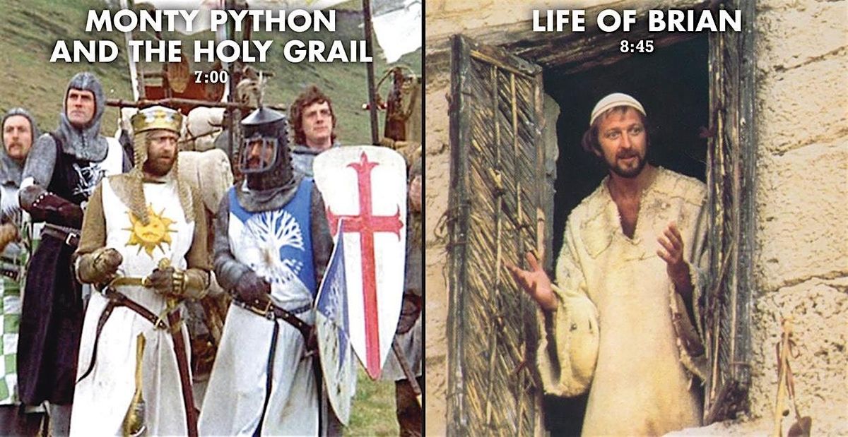 Monty Python Double Feature: Holy Grail & Life of Brian at The Emmaus ...