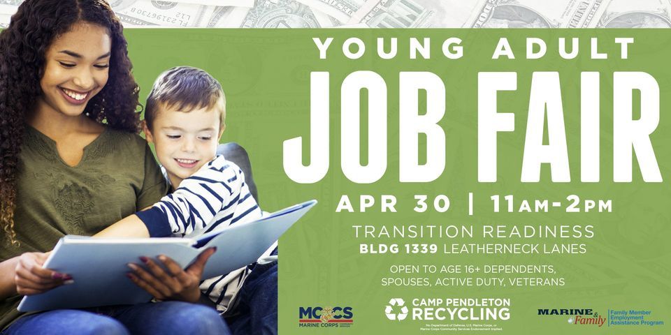 Young Adult Job Fair | MCCS Camp Pendleton - Leatherneck Lanes ...