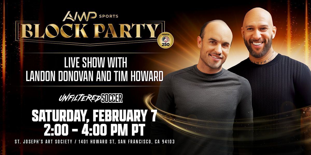 Free fan event with Landon Donovan and Tim Howard at Saint Joseph’s ...