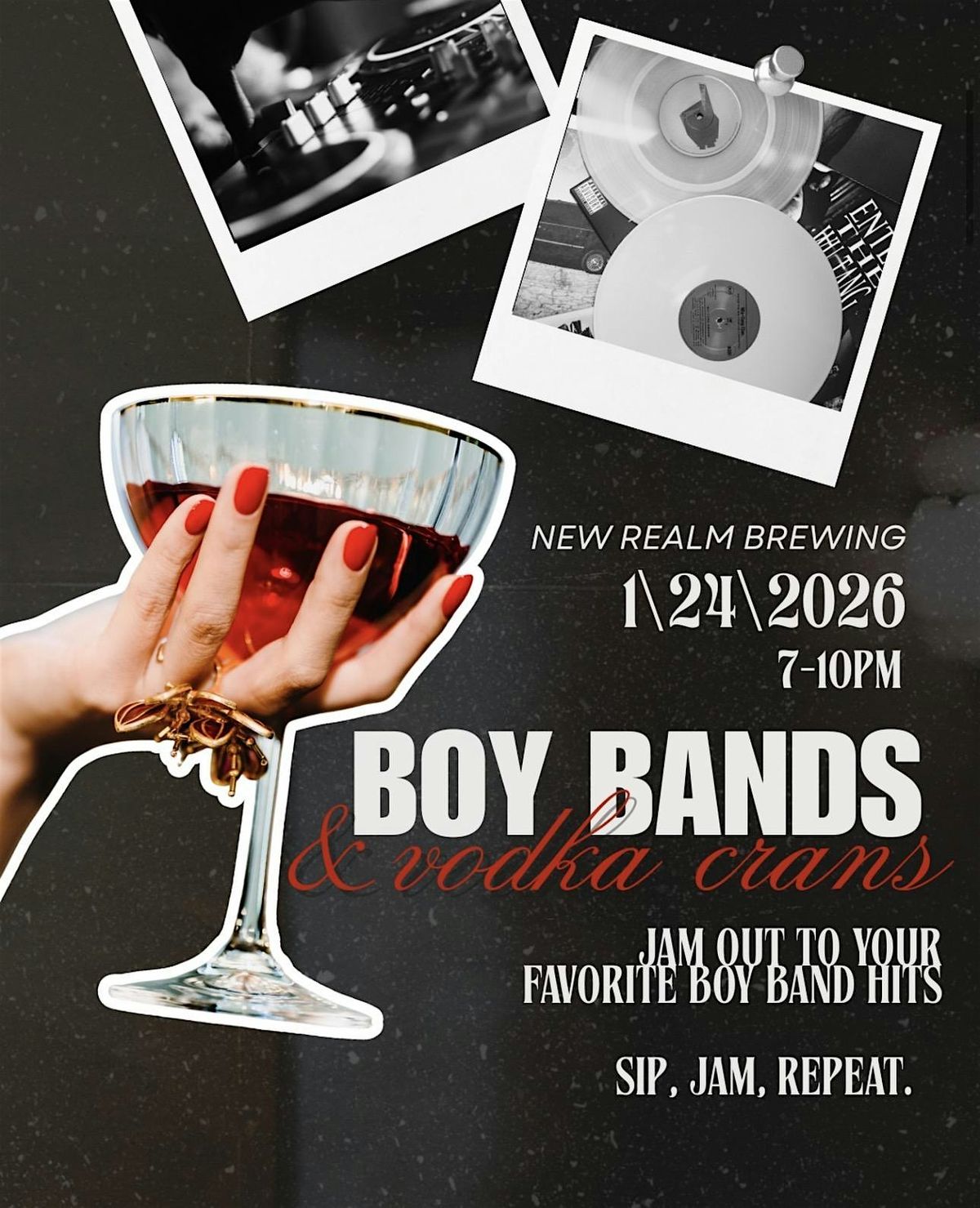 Boy Bands and Vodka Crans at New Realm Brewing Co., Virginia Beach on ...