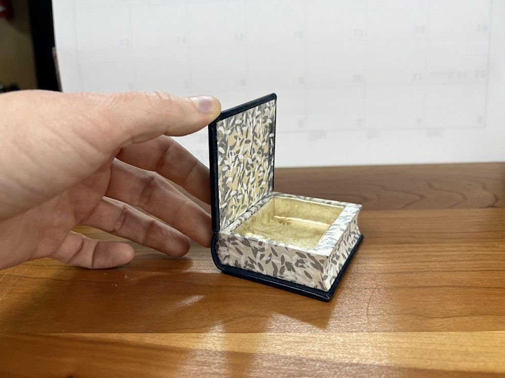 Make a Small Book Box at Editions, Seattle on 29th January, 2026