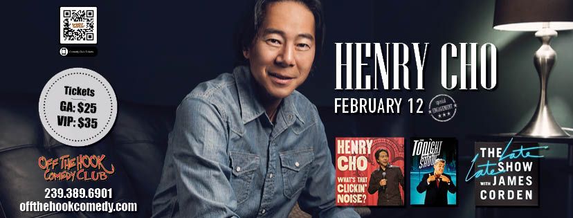 Comedian Henry Cho Live in Naples, Florida! | Off The Hook Comedy Club ...