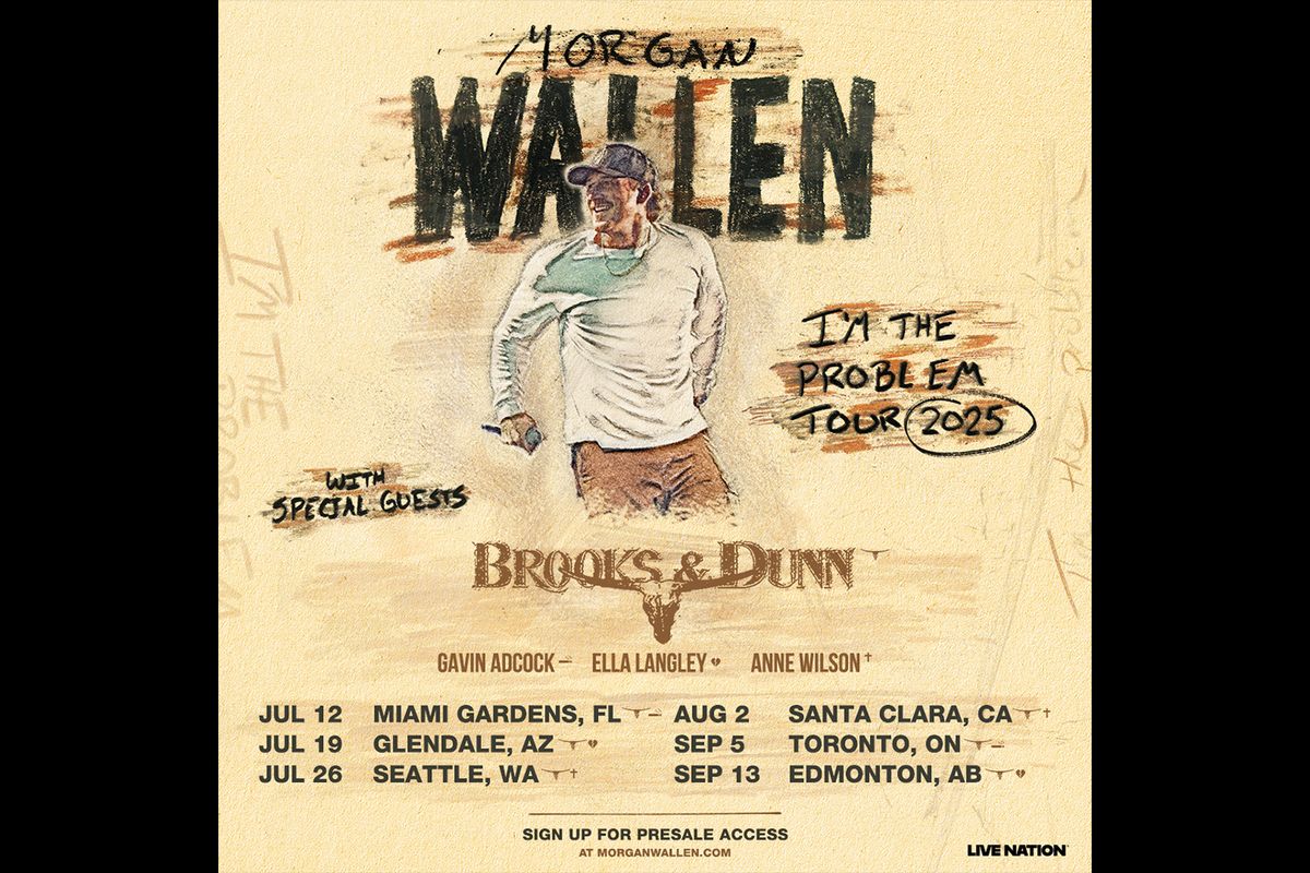 Parking Morgan Wallen with Brooks & Dunn and Anne Wilson | Lumen Field ...