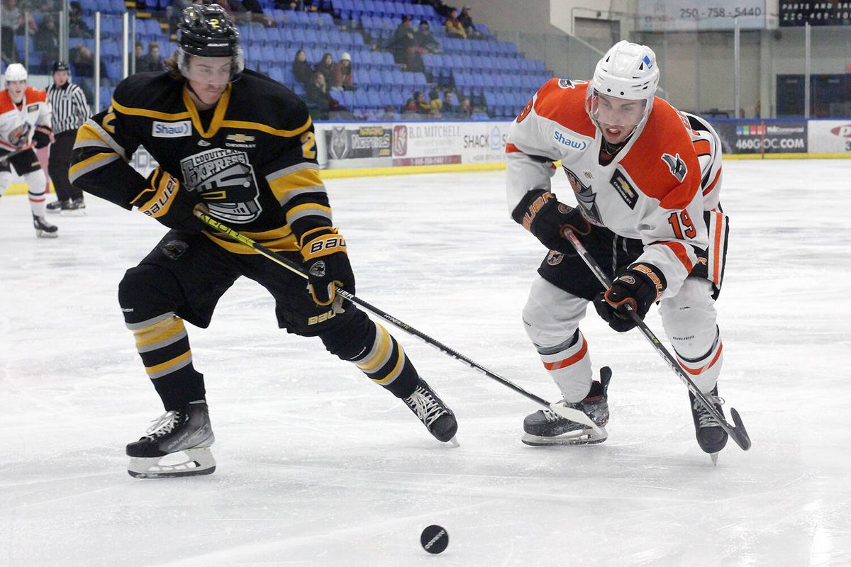 Coquitlam Express vs. Nanaimo Clippers at Poirier Sport And Leisure ...