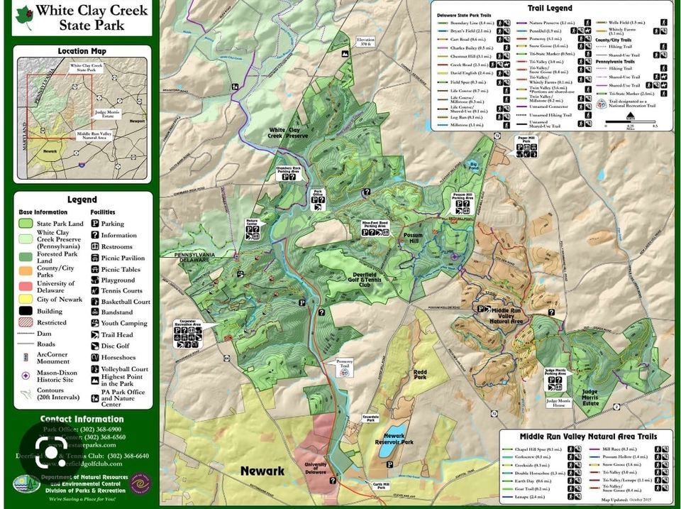 Spring M-DT Hike. 3 States, 1 Hike! | White Clay Creek State Park ...