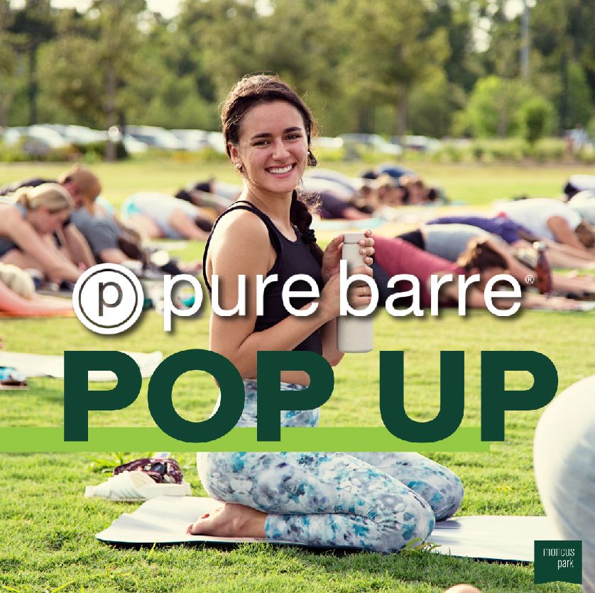 Pure Barre Pop Up at Moncus Park, Lafayette on 5th March, 2023