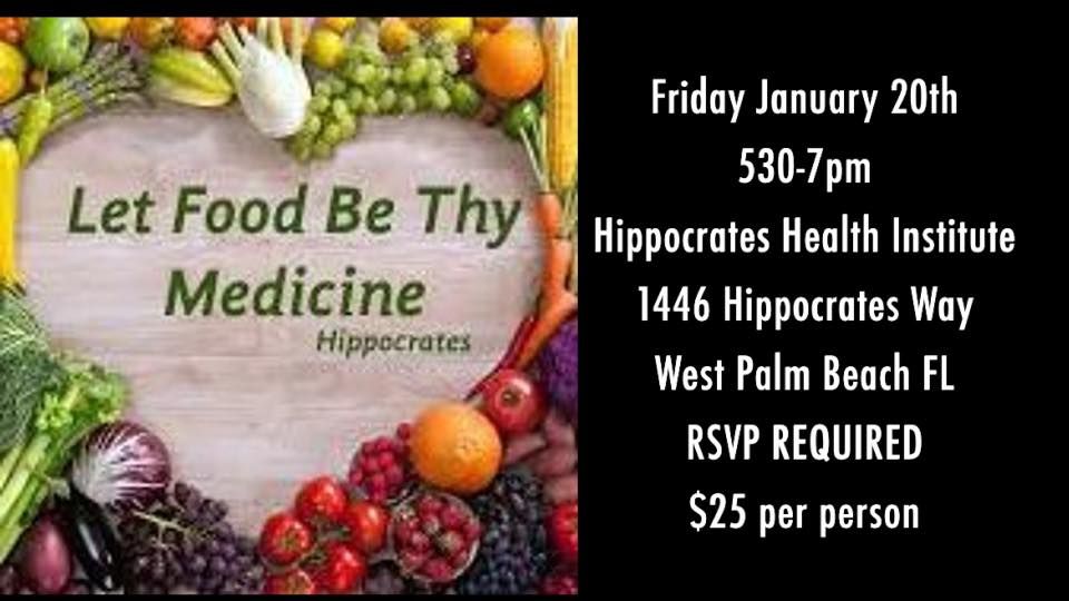 Friday Dinner at Hippocrates at Hippocrates Health Institute Organic ...