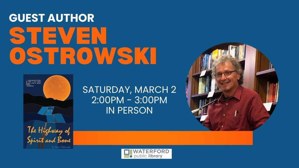 Author, Poet and Songwriter Steven Ostrowski at 49 Rope Ferry Rd ...