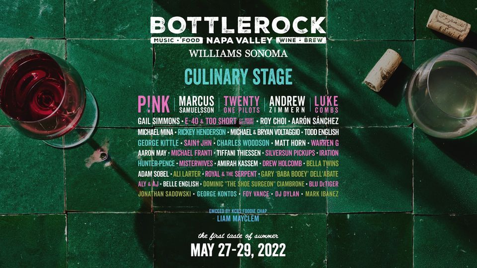BottleRock 2022 | BottleRock Napa Valley | May 27 to May 29
