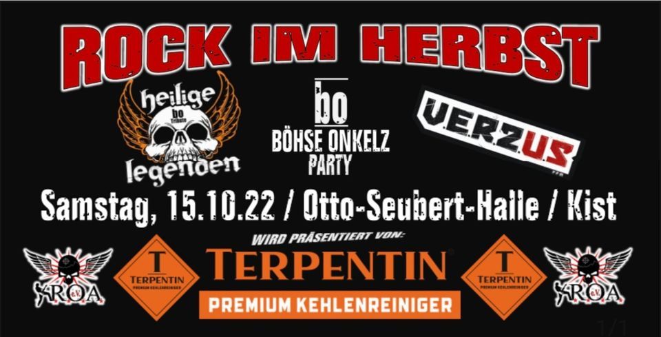 ROCK IM HERBST 2022 | Kist, Germany, Walldürn, BW | October 15, 2022