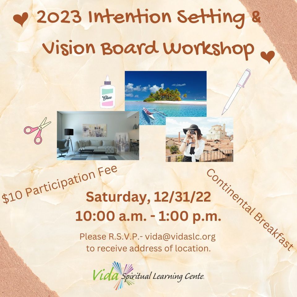 2023 Intention Setting and Vision Board Workshop at Long Beach ...