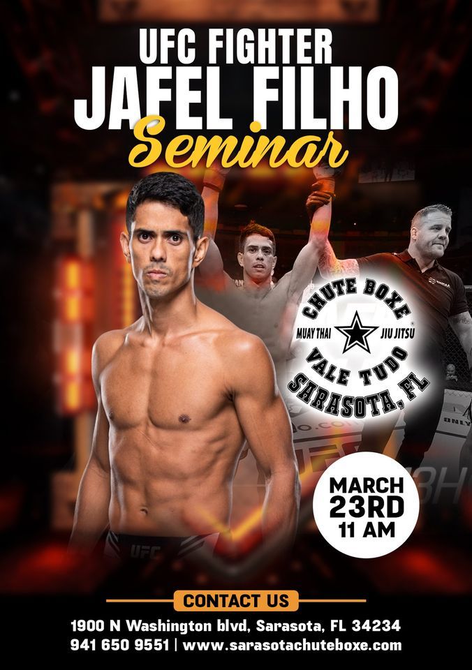 UFC fighter Jafel Filho seminar (contact us for more info) | 1900 N ...