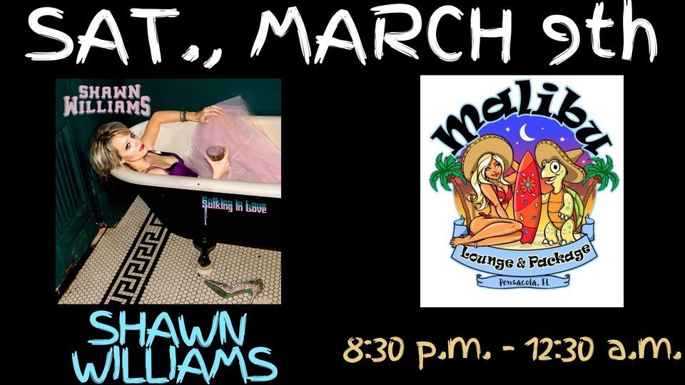 Shawn Williams at Malibu Lounge (band) - Pensacola, FL at Malibu Lounge ...