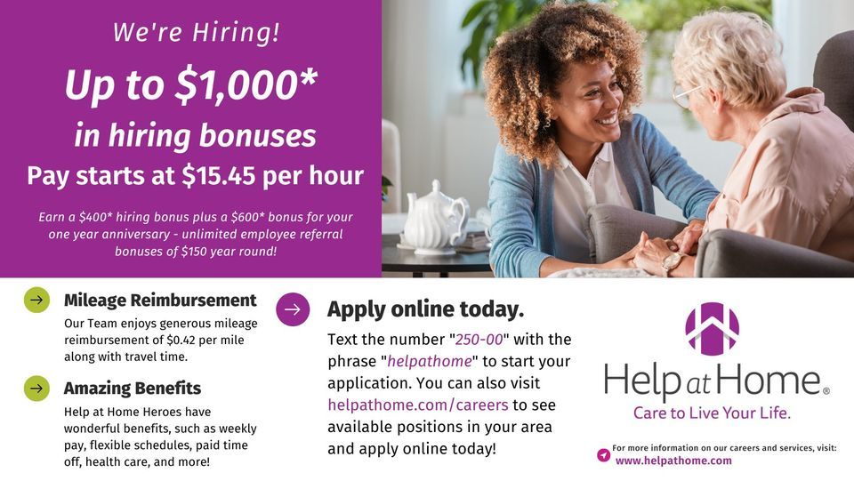 Chicago Onsite Caregiver Hiring Event at 36 S Wabash Ave, Chicago, IL ...