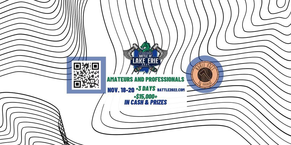 Battle Of Lake Erie | Noble Axes, Sandusky, OH | November 18 to November 20