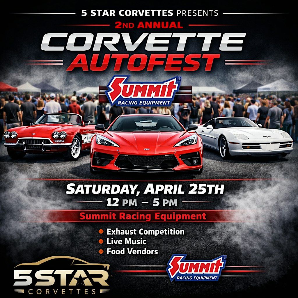 2nd Annual Corvette AutoFest at Summit Racing Equipment, McDonough on ...
