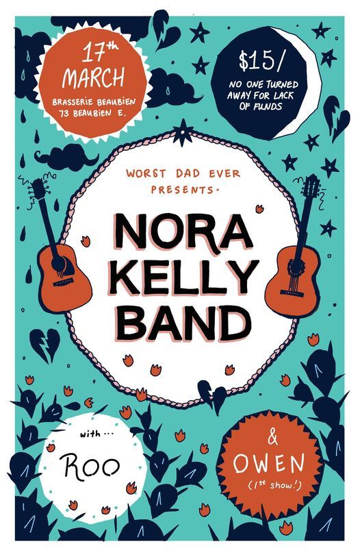 Nora Kelly Band Roo Owen - Brasserie Beaubien | Brasserie Beaubien ...