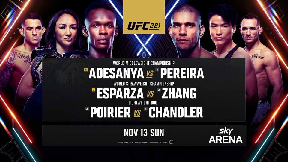 UFC 281 | Crowded House Bar & Cafe, New Plymouth, TK | November 13, 2022