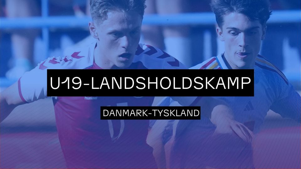 Landskamp: Danmark vs. Tyskland U19 at Blue Water Arena, Esbjerg on ...