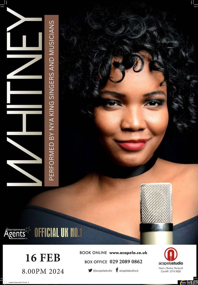 NYA KING – A Tribute to Whitney Houston at Acapela Studio, Saint Peter ...
