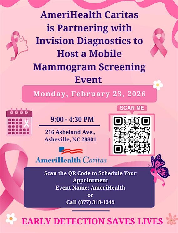 Invision Diagnostics MAMMOGRAM BUS at the ACNC Wellness Center at 216 ...