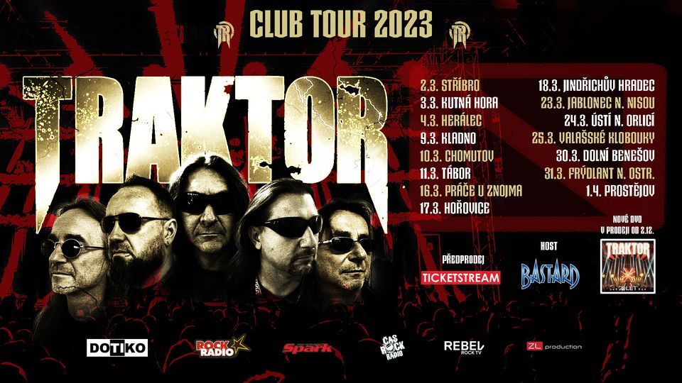 Traktor club tour 2023 - Prostějov at KaSCentrum - Společenský dům ...