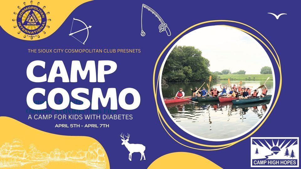 Camp Cosmo - A camp for kids with diabetes at Camp High Hopes, Sioux ...