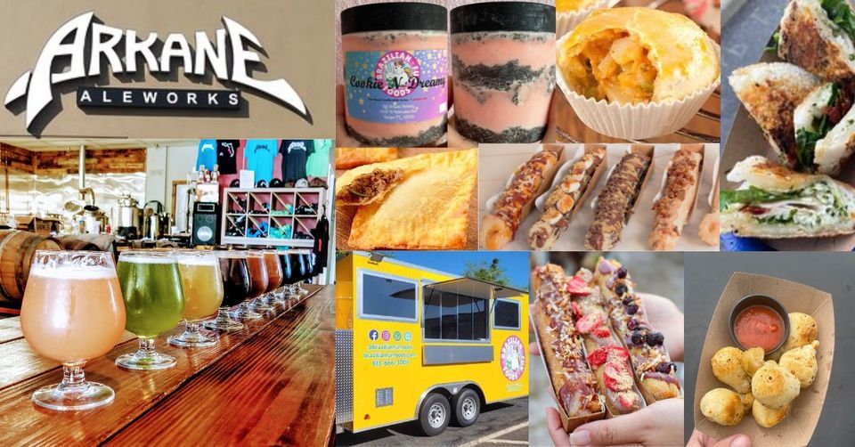 Arkane Aleworks/B.F.F.: Stuffed Churros, Pizzas, Yuca Sandwiches, Ice Cream & Much More ...