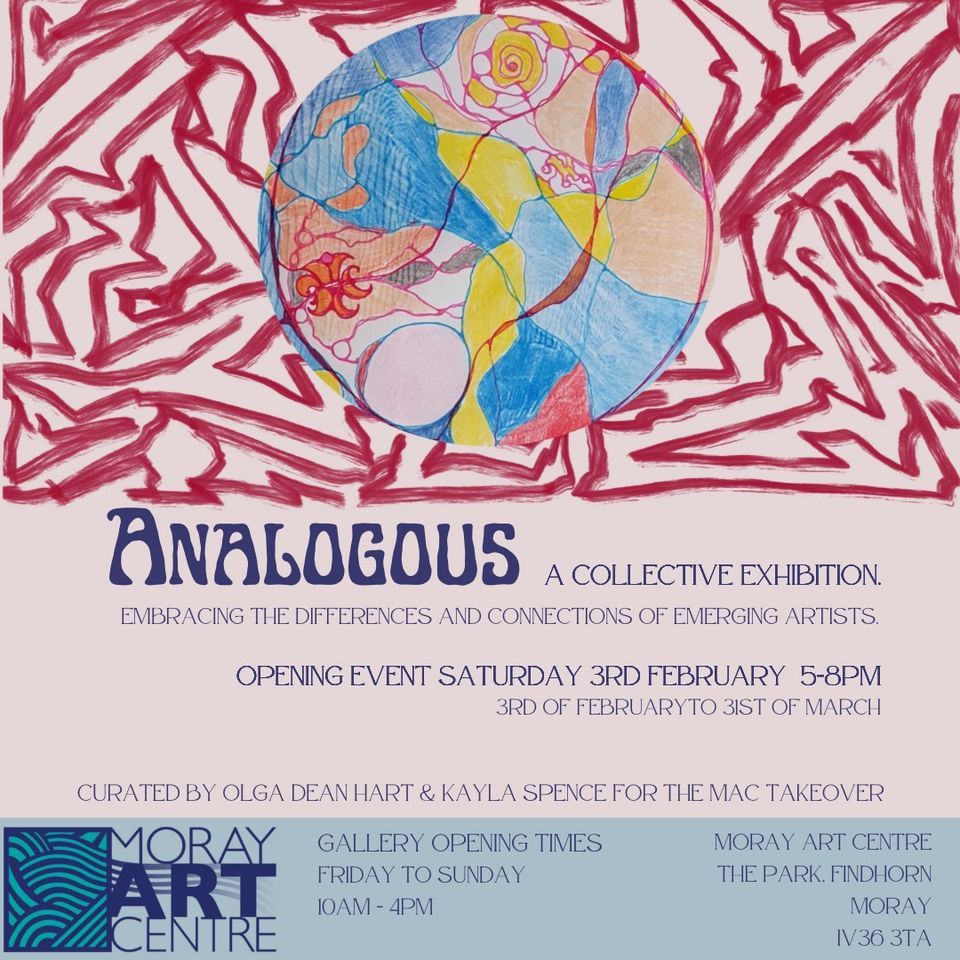 ANALOGOUS - The MAC Takeover Exhibition Opening Event | Moray Art ...