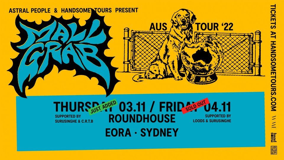 MALL GRAB | SYDNEY/EORA | ROUNDHOUSE at Roundhouse, Kensington on 3rd ...