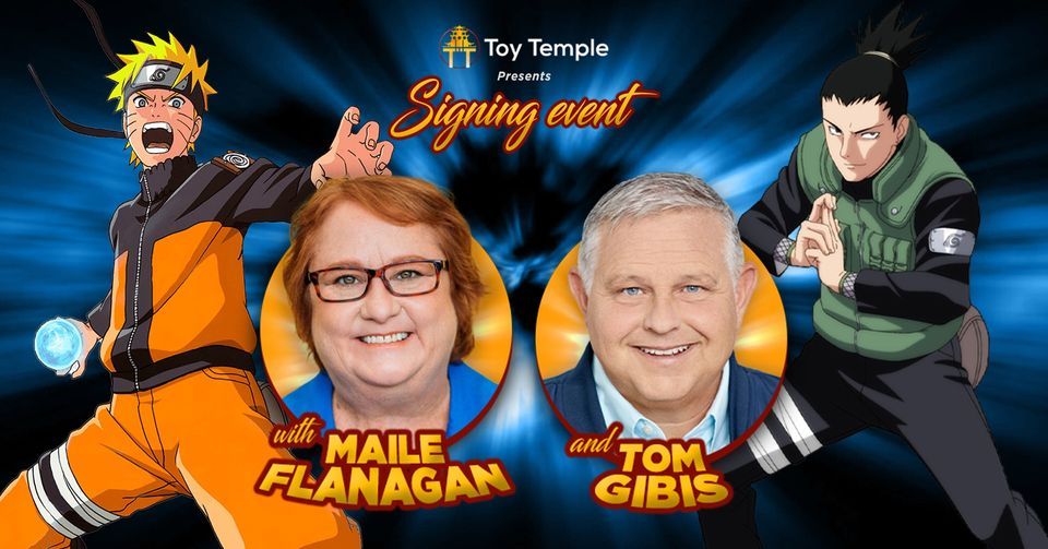 Naruto Autograph Signing at Toy Temple Headquarters at Toy Temple ...