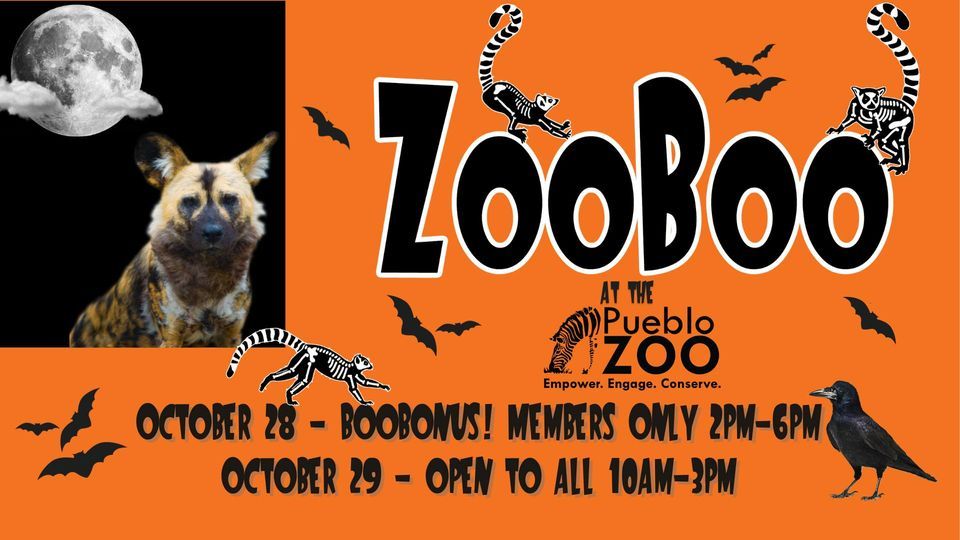 ZooBoo at the Pueblo Zoo | Pueblo Zoo | October 28, 2022