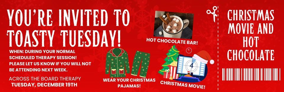 Toasty Tuesday! | Across the Board Therapy Group, Navarre, FL ...