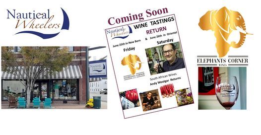 Elephants Corners South African Wine Tasting w/ Andy Woolgar at ...