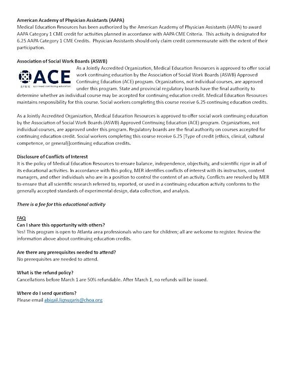 2026 Complex Cases in Pediatric and Adolescent Psychiatry Symposium at ...