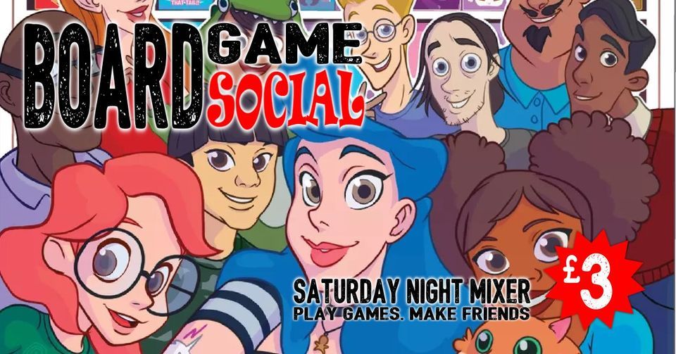 Saturday Boardgame Social | Fan Boy Three, Manchester, EN | December 17 ...
