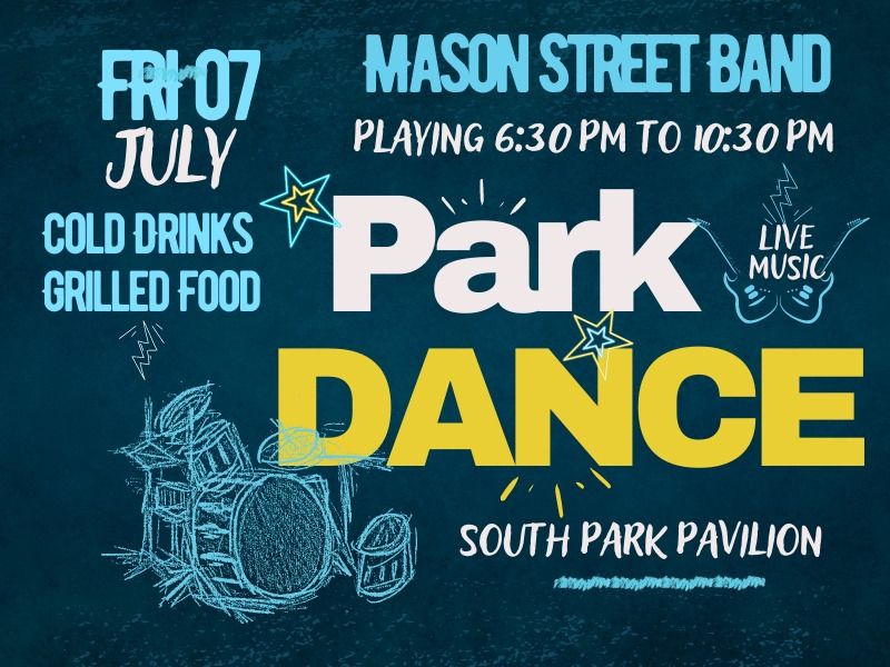 Annual Park Dance - 2023 at South Park, Oshkosh on 7th July, 2023