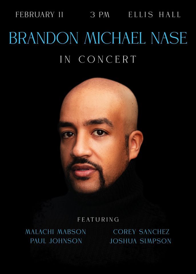 Brandon Michael Nase in Concert | Ellis Hall, Springfield, MO ...