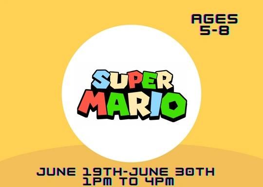 Mario Bros Themed Summer Camp Ages 5-8 | Arts & Learning Conservatory ...