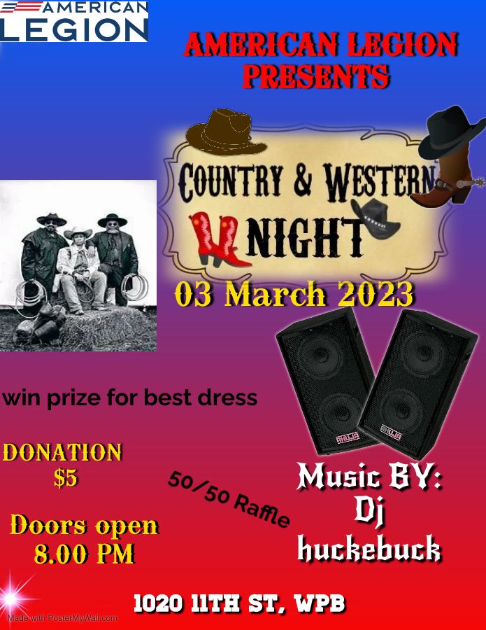 Partying with a Purpose - Western Night | 1020 11th St, West Palm Beach ...
