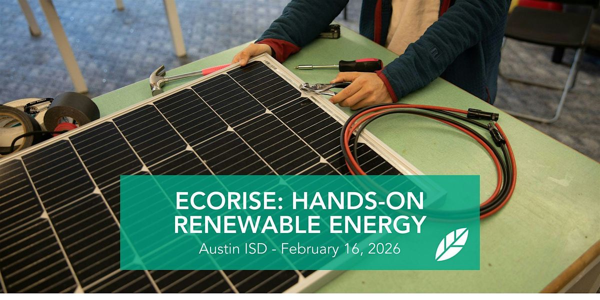 EcoRise: Hands-On Renewable Energy: Build a 12w Solar Kit at 84 Robert ...