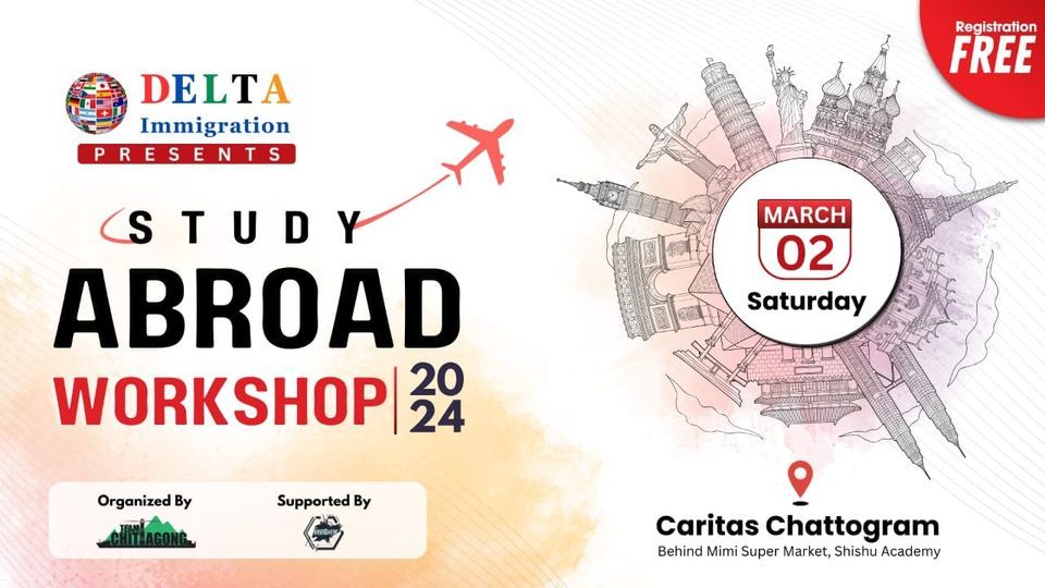 Delta Immigration Presents Study Abroad Workshop 2024 at Caritas Regional Office Chittagong on ...