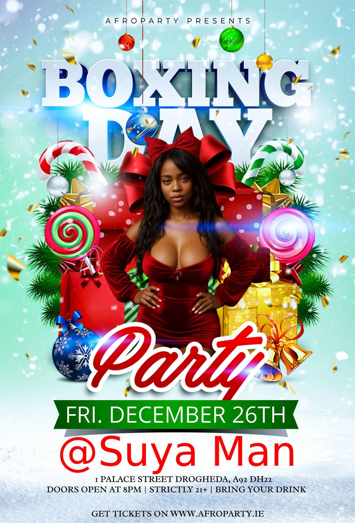 Boxing Day Party at Suya Man Drogheda, FRI. 26TH DEC. 2025 ♤ at Suya Man, Drogheda on 26th ...