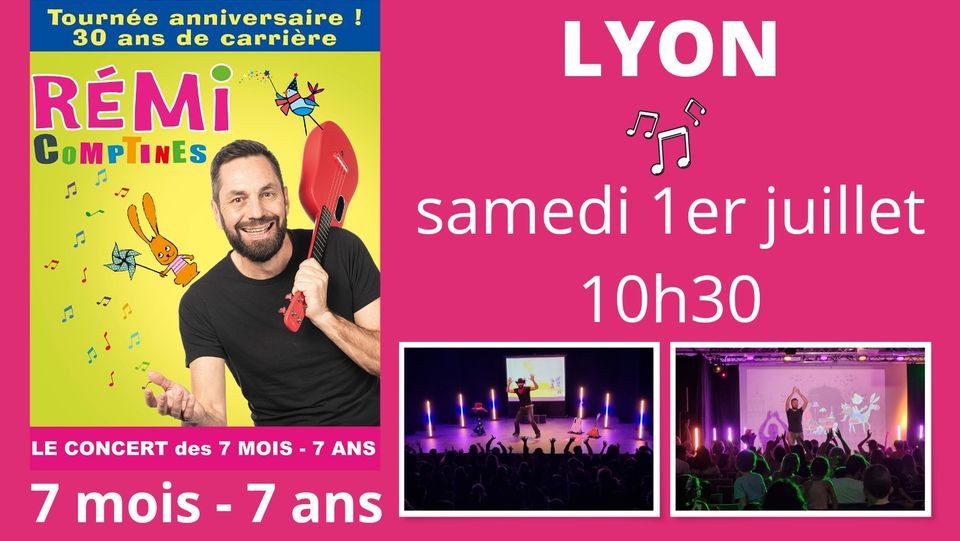 LYON : REMI Le Concert des Comptines - spectacle musical jeune public ...