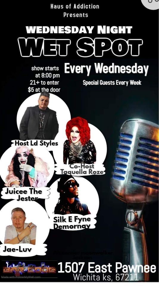 LD Styles hosting -Wednesday Night Wet Spot | BarCode, LLC, Wichita, KS ...