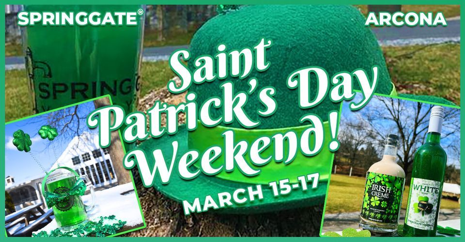 St. Patricks Day Weekend at SpringGate Arcona on 15th March, 2024