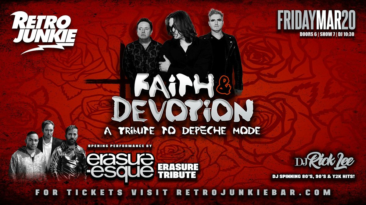 FAITH & DEVOTION (Depeche Mode Tribute) + ERASURE-ESQUE (Erasure ...